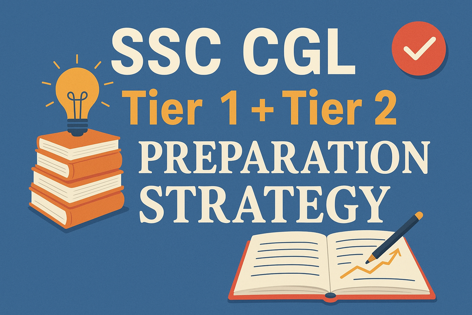 SSC CGL Tier 1 + Tier 2 Preparation Strategy – GK Publications