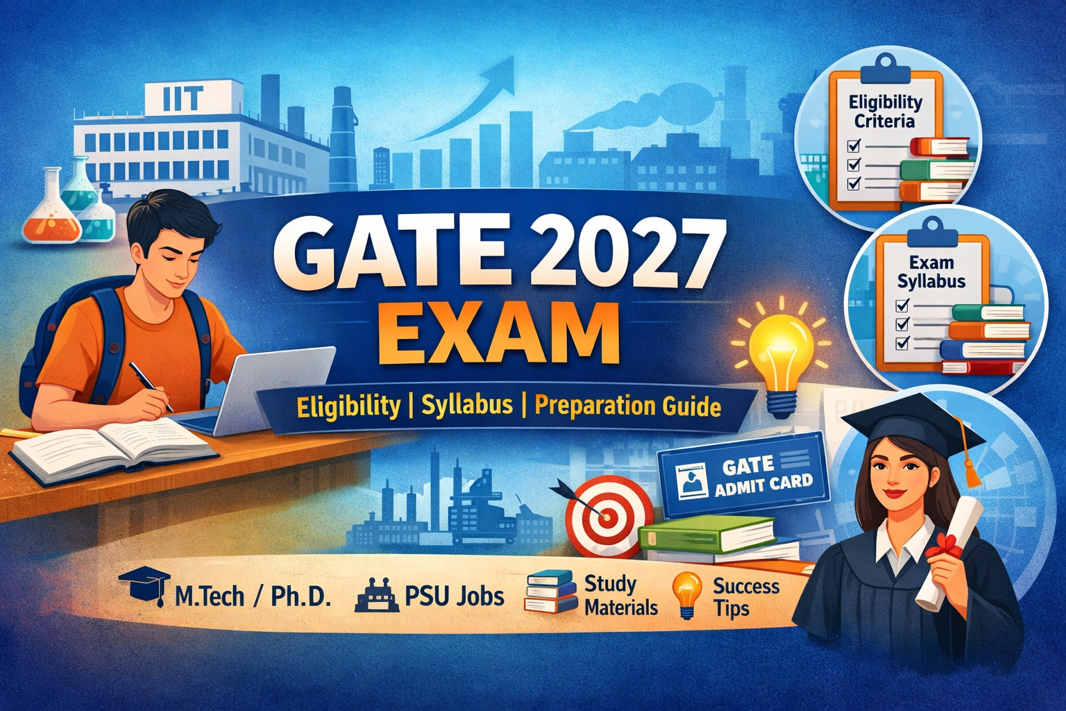 GATE 2027 Exam: Eligibility, Syllabus and Preparation – GK Publications