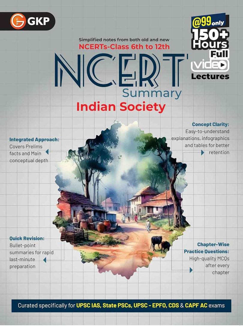 Buy UPSC 2026: NCERT Summary Books (Class 6-12) | Complete NCERT Notes ...