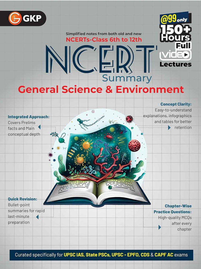 Buy UPSC 2026: NCERT Summary Books (Class 6-12) | Complete NCERT Notes ...
