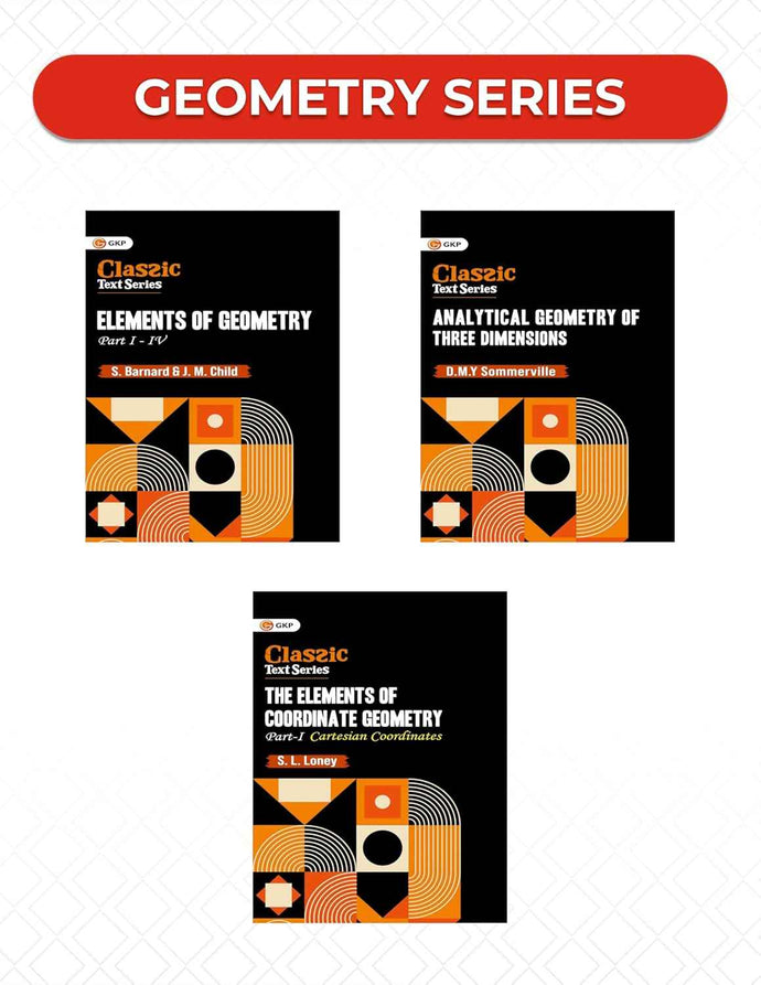 Buy Complete Geometry Combo Set of 3 | Elements of Geometry Parts I-IV ...