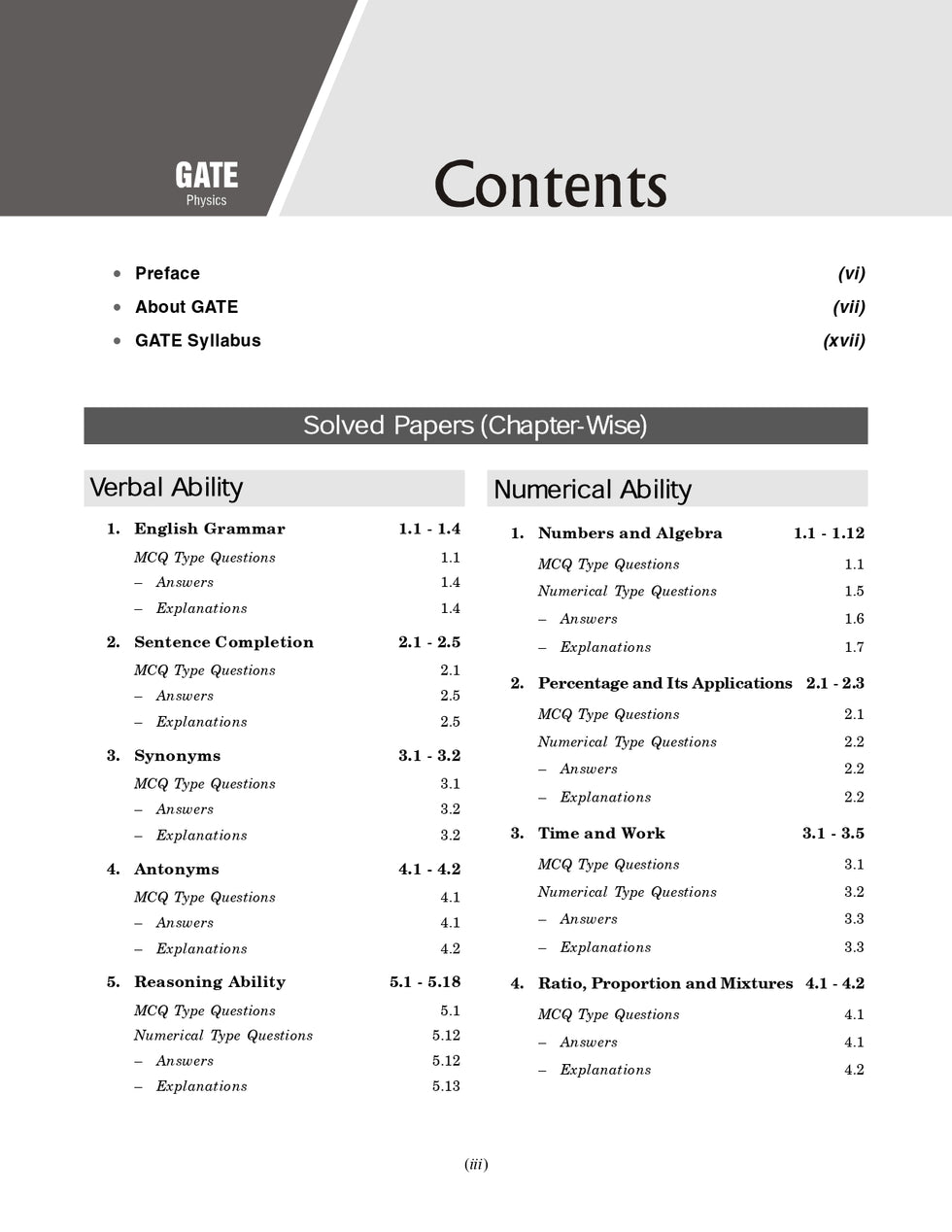 Buy GATE 2026: Physics - 26 Years of Chapter-wise & Year-wise Solved ...