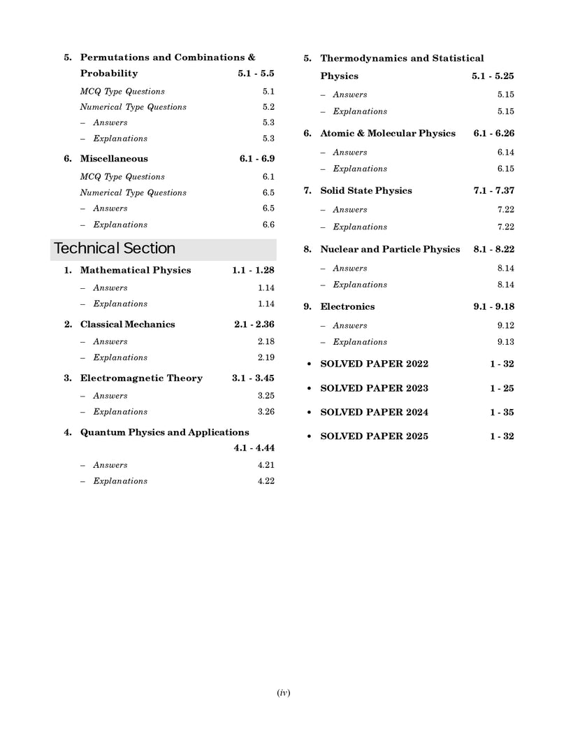 Buy GATE 2026: Physics - 26 Years of Chapter-wise & Year-wise Solved ...