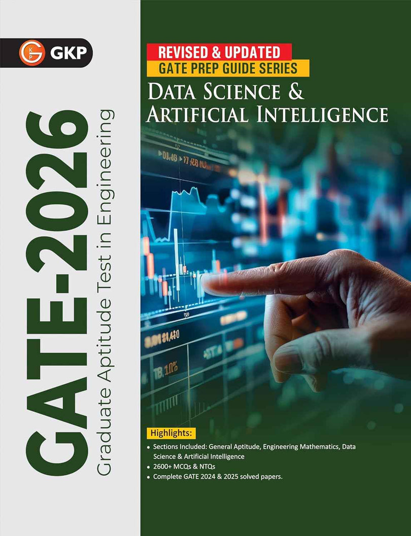 Buy GATE 2026: Data Science & Artificial Intelligence Study Guide | Includes 2600+ MCQs & NTQs ...