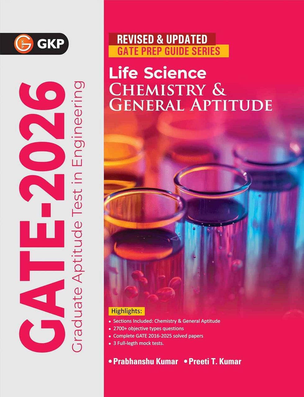 Buy GATE 2026: Chemistry & General Aptitude (Life Science) Study Guide ...