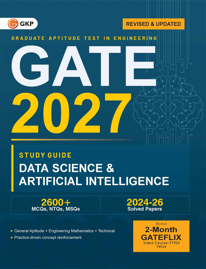 Buy GATE-DA 2027 Study Guide | Data Science & Artificial Intelligence ...